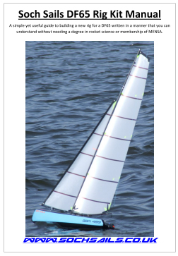 Building a new DF65 Rig…look no further. | Soch Sails