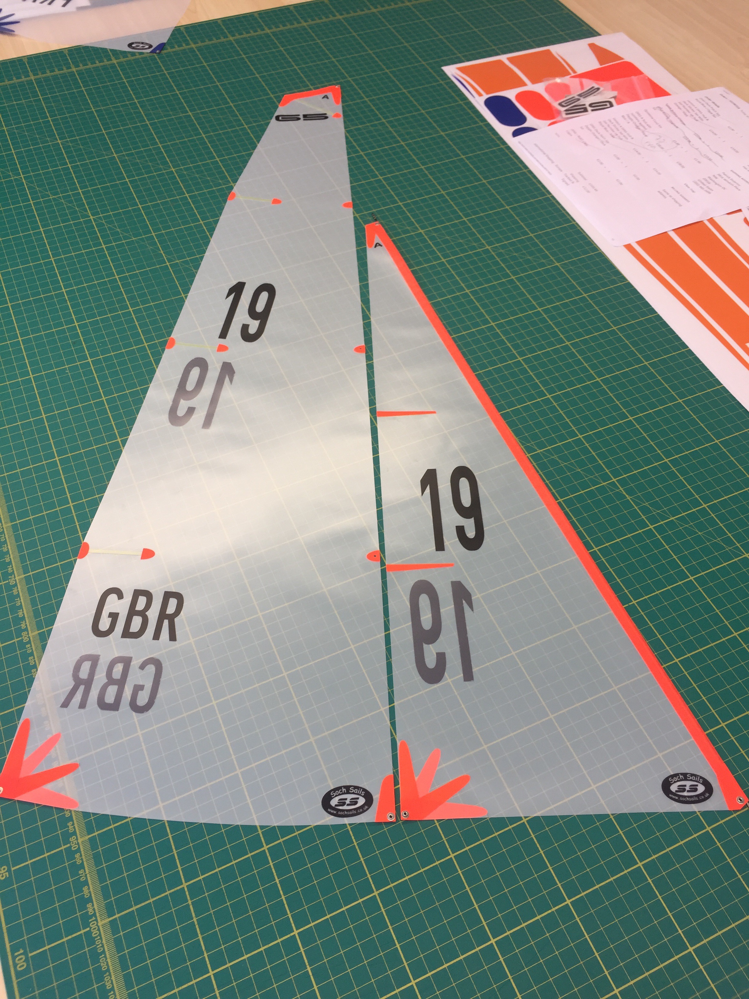 DF65 Sails – Mylar Film | Soch Sails