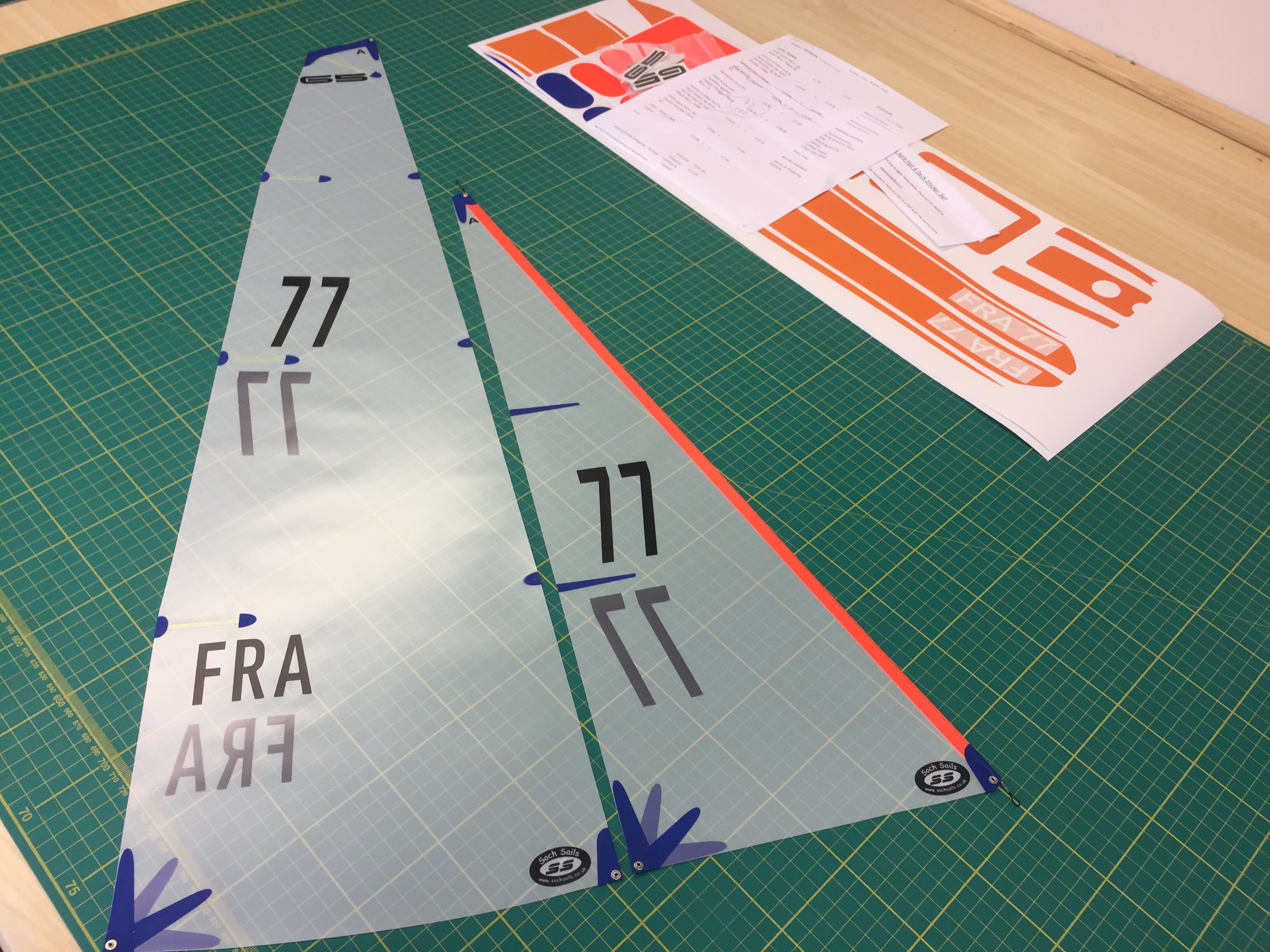 DF65 Sails – Mylar Film | Soch Sails